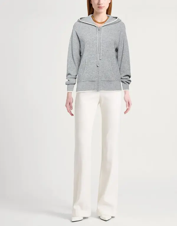 Sandro Wool And Cashmere Zip-up Hooded Cardigan