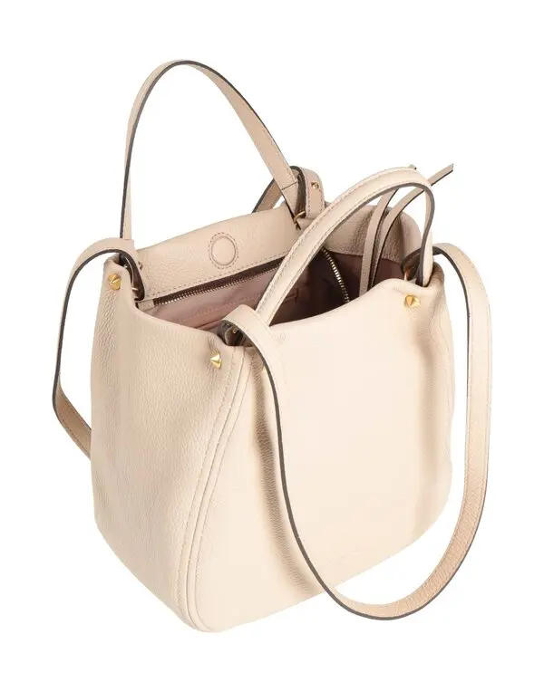 GIANNI CHIARINI Textured Leather Tote Bag
