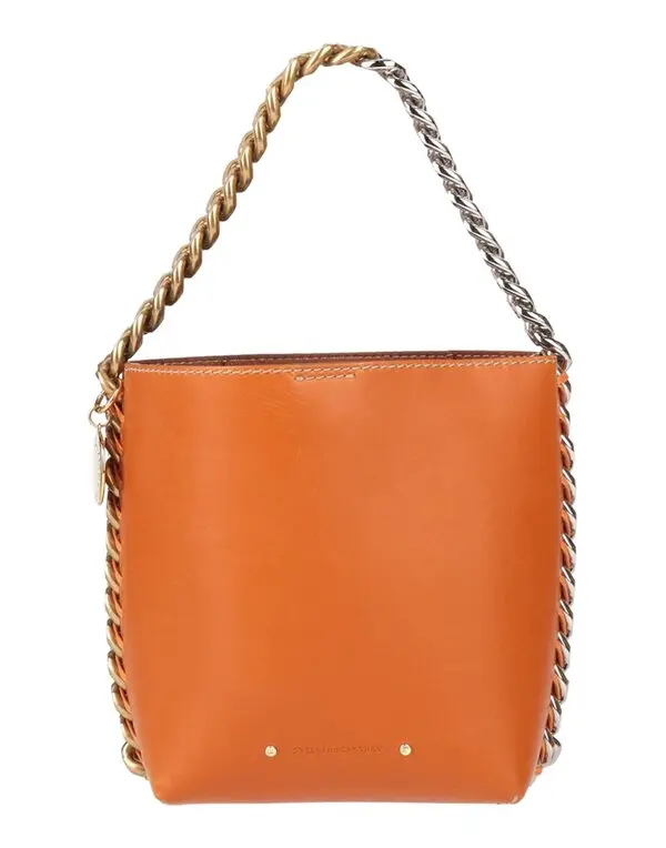 Stella McCartney Bucket Bag With Chain Strap - Brown