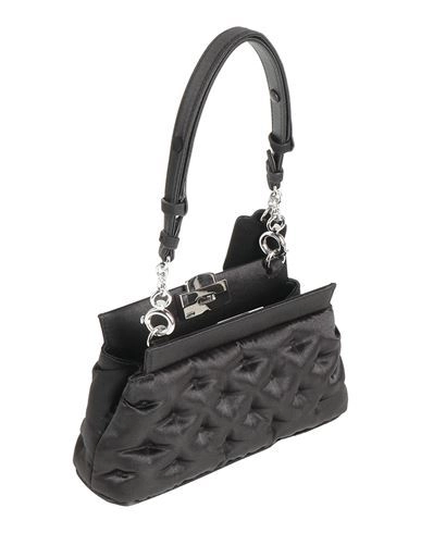 MAISON MARGIELA Quilted Satin Clutch With Detachable Top Handle