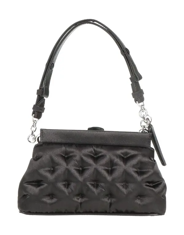 MAISON MARGIELA Quilted Satin Clutch With Detachable Top Handle