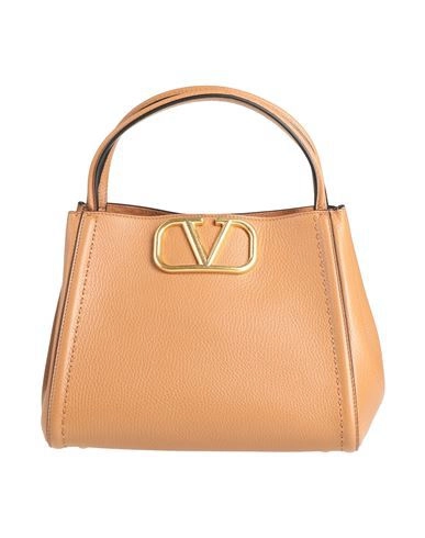 Valentino Garavani Handbag Tan Leather - Brown