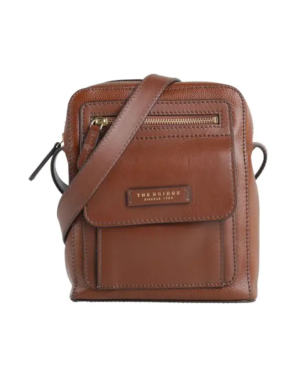 THE BRIDGE Cross-body Bag In Cow Leather