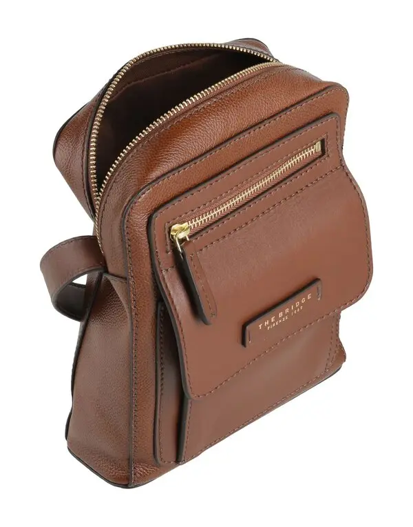 THE BRIDGE Cross-body Bag In Cow Leather