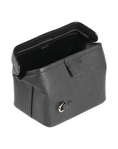 VALEXTRA Calfskin Cross-body Bag - Black