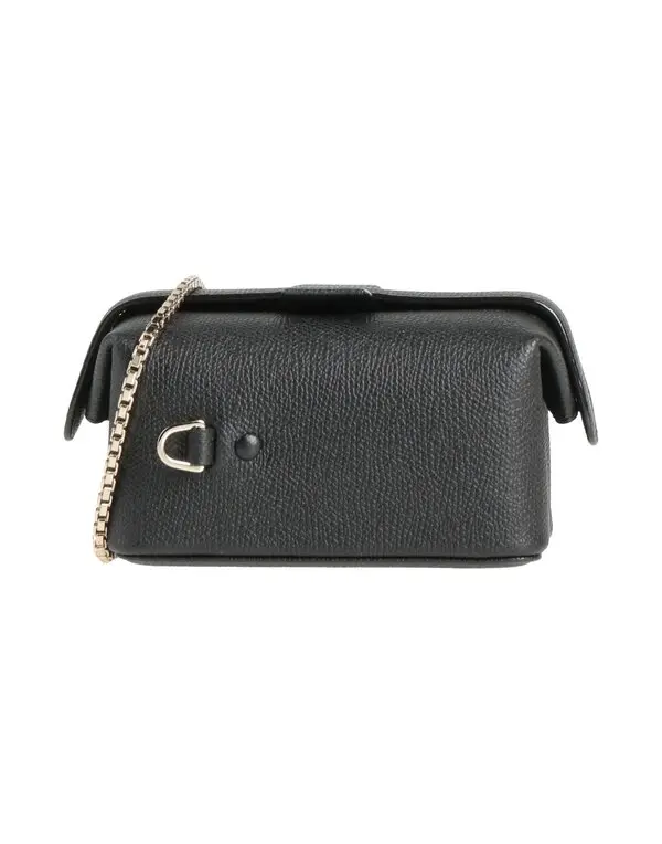 VALEXTRA Calfskin Cross-body Bag - Black