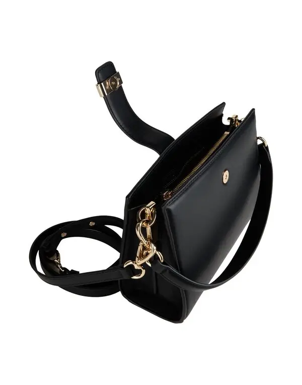 Tommy Hilfiger Structured Tote With Logo Clasp