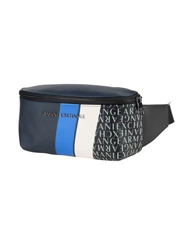 Armani Exchange Belt Bag Midnight Polyester, Pvc Polyvinyl Chloride, Polyurethane - Blue