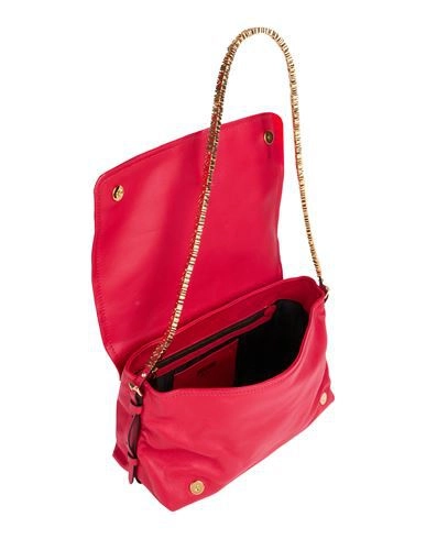 Moschino Leather Shoulder Bag - Red