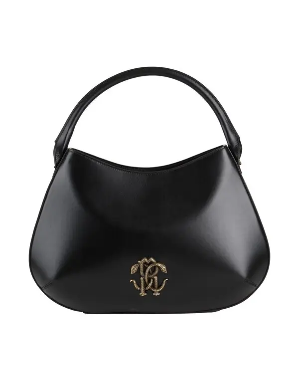 Roberto Cavalli Leather Hobo Bag