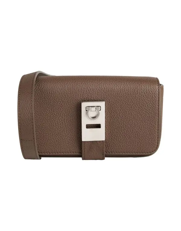 FERRAGAMO Dark Leather Cross-body Bag
