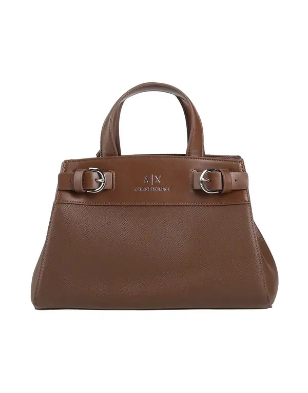 Armani Exchange Handbag Chocolate Polyester