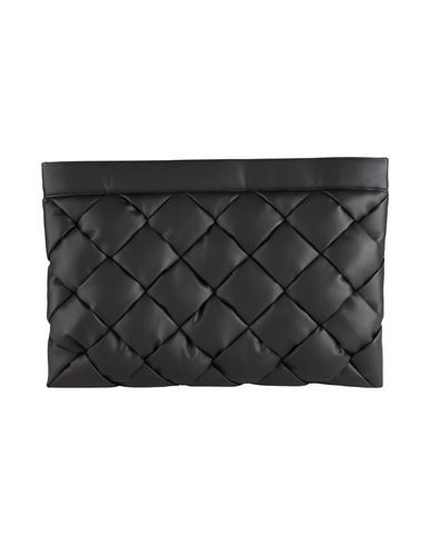 Fabiana Filippi Quilted Maxi Clutch Bag - Black