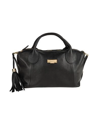 BALDININI Pebbled Leather Bowler Bag