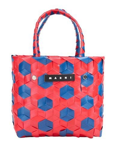 Marni Handbag Polypropylene, Leather - Red