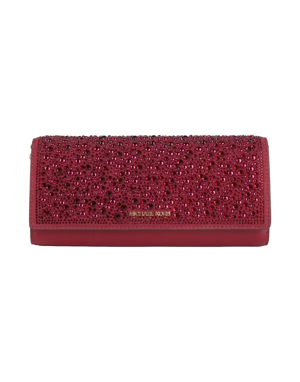 Michael Kors Embellished Leather Clutch