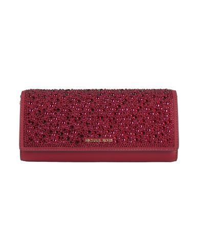 Michael Kors Handbag Burgundy Leather - Red