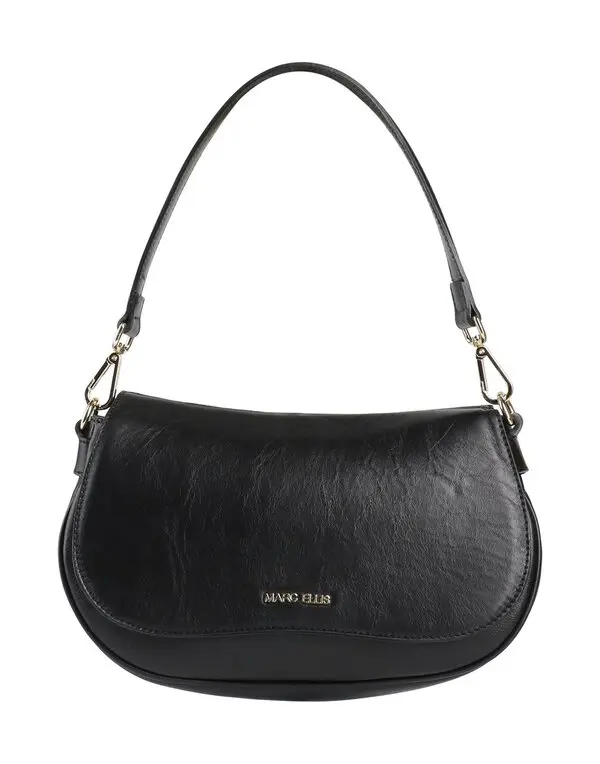 MARC ELLIS Leather Handbag - Black