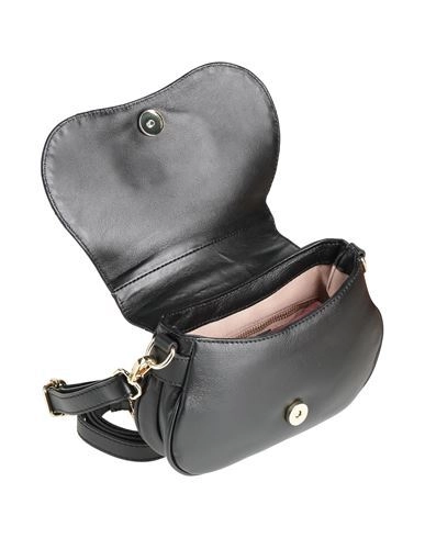 MARC ELLIS Leather Baguette Bag - Black