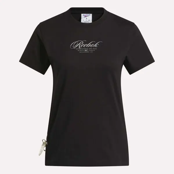REEBOK Ribbon T-shirt - Black