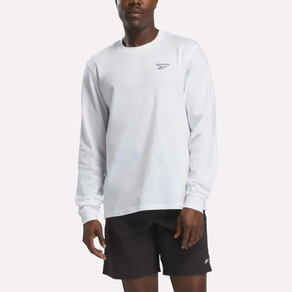 REEBOK Long Sleeve T-shirt - White