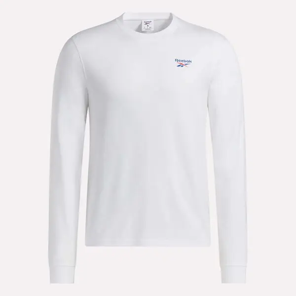 REEBOK Long Sleeve T-shirt - White