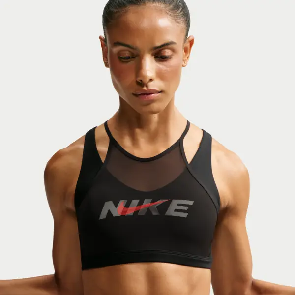 Nike One Light-support Padded Sports Bra - Black