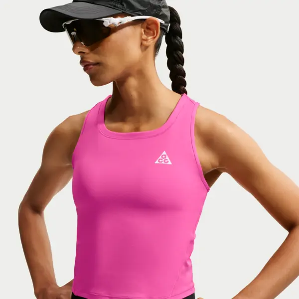Nike Dri-fit Trail Running Tank Top - Pink