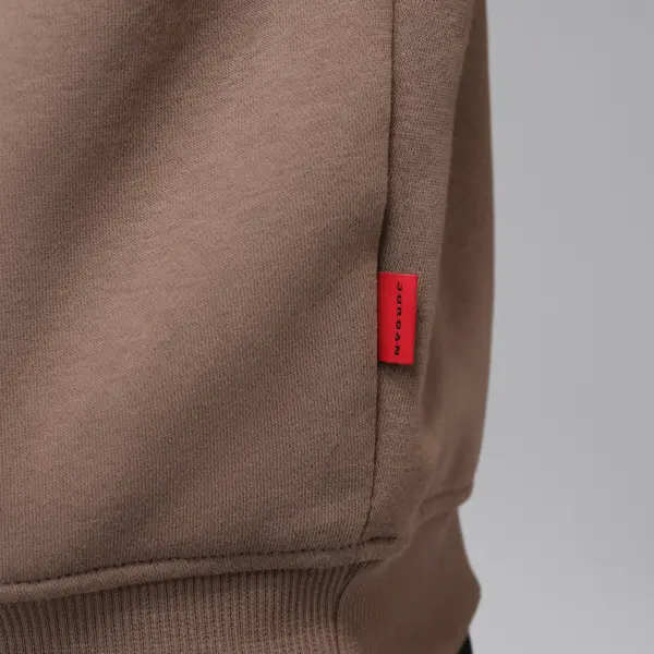 JORDAN Brooklyn Oversized Fleece Crew-neck Sweatshirt