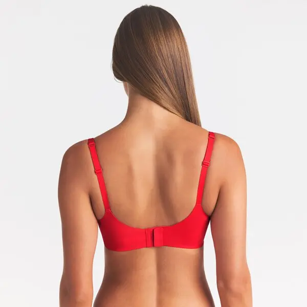 SKIMS Teardrop Push Up Bra | Red | | Ultimate