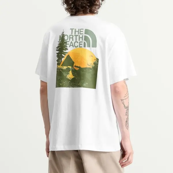The North Face Pitch A Tent Relaxed T-shirt - Tnf White