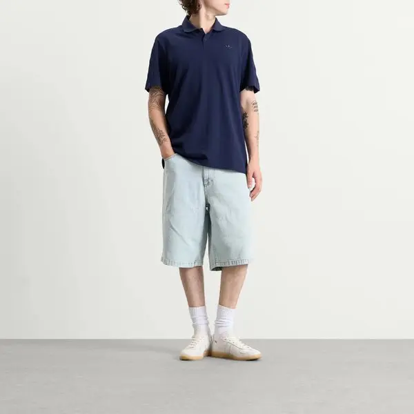 Adidas 3 Stripe Polo