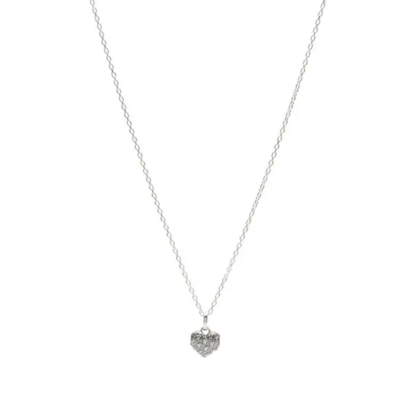 TWOJEYS All-over Heart Necklace - Silver