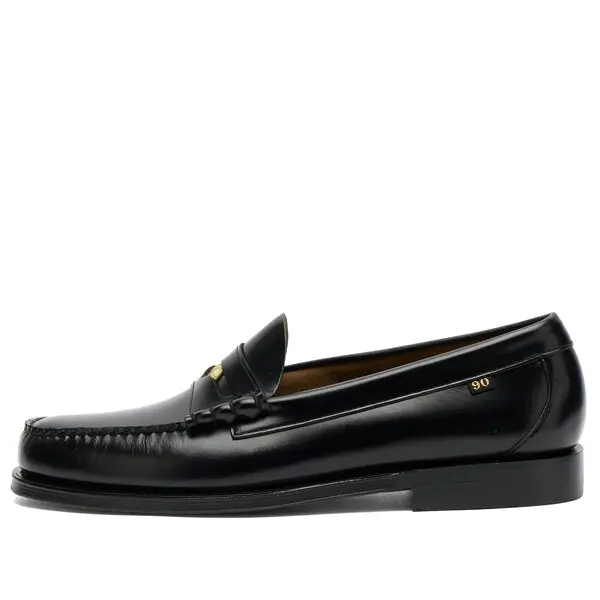 G.H. BASS & CO. Anniversary Larson Penny Loafer - Black Leather