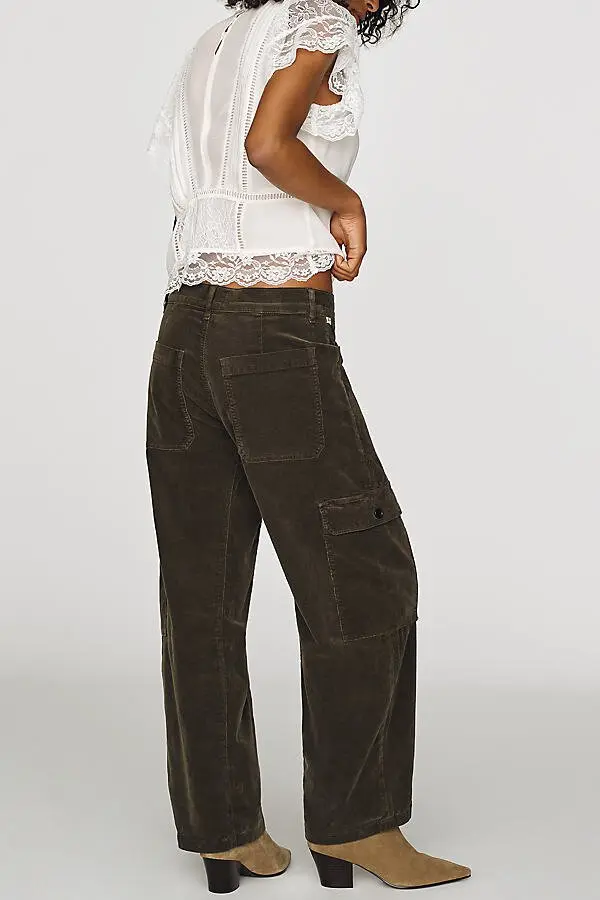 Citizens Of Humanity Thassos Utility Corduroy Wide Leg Pants - Costes