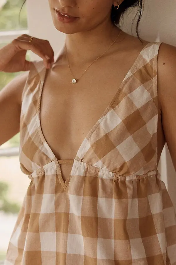 LYREBIRD V-neck Cotton Cami