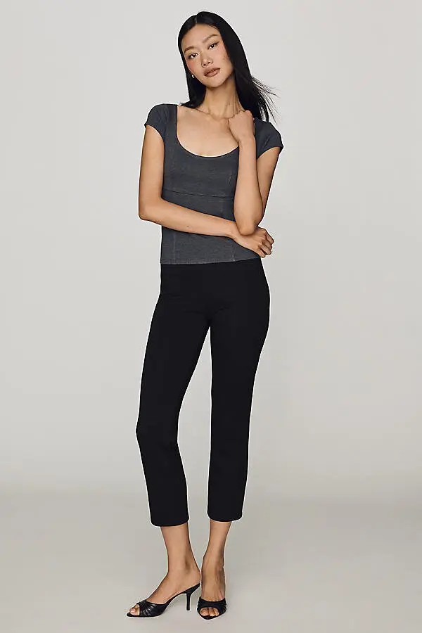 Maeve Scoop-neck Tee