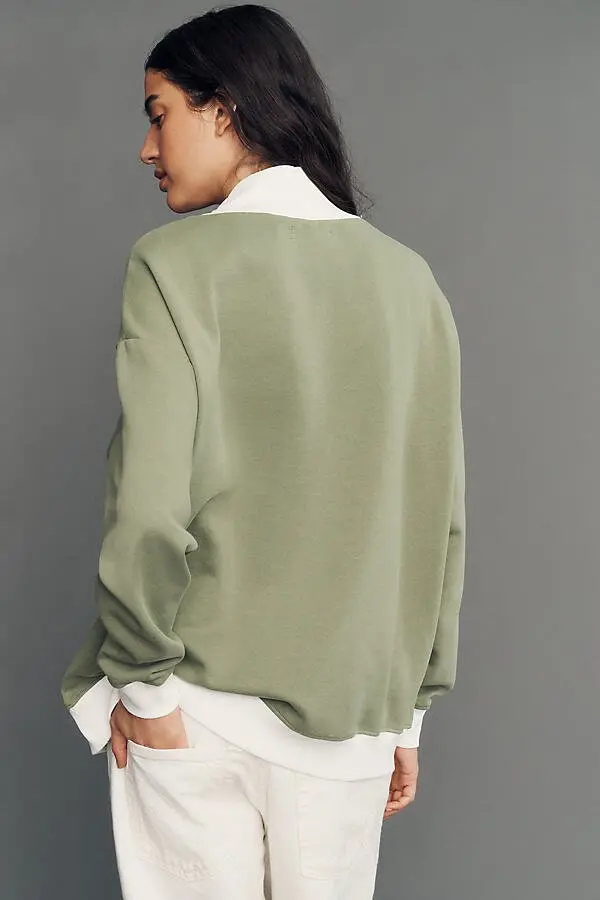 Anthropologie Cotton Fleece Sweatshirt - Ciao