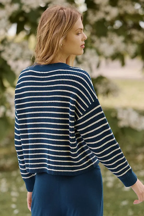 Eberjey Coastal Cardigan Sweater