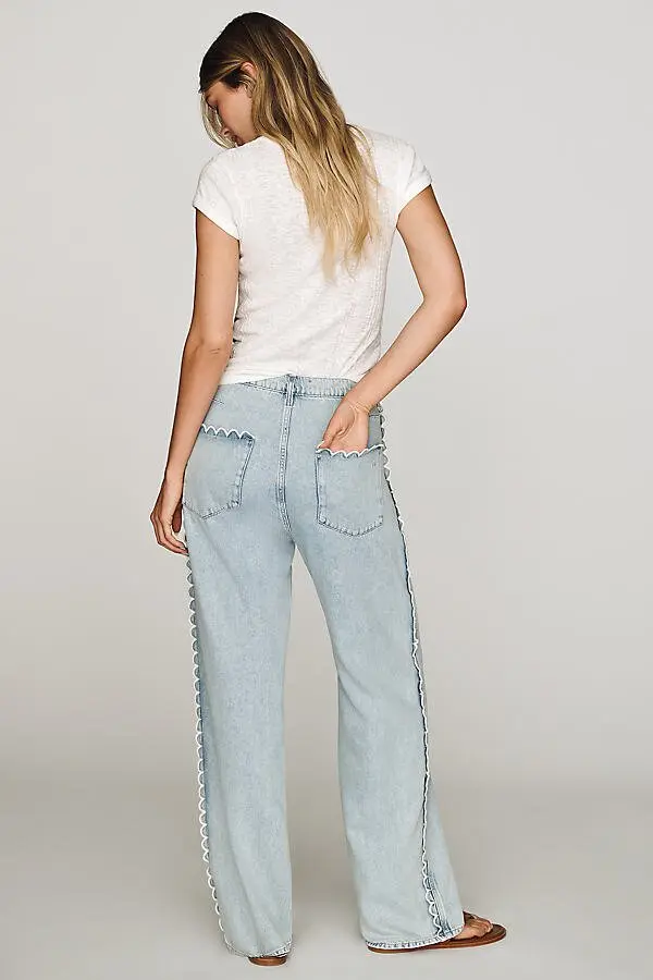 Rag & Bone Phoebe High-rise Wide-leg Jeans