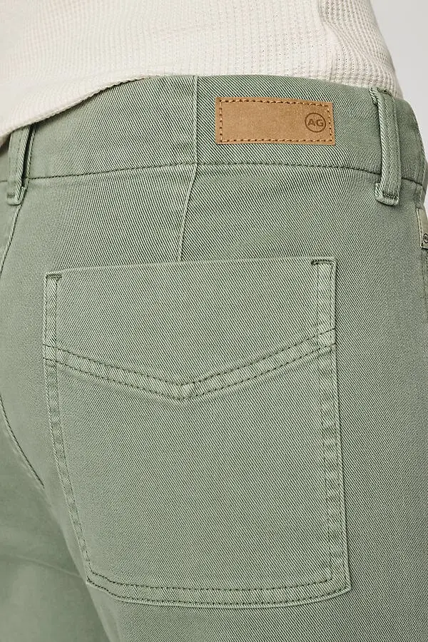 Anthropologie Ag Analeigh Mid-rise Straight-leg Pants