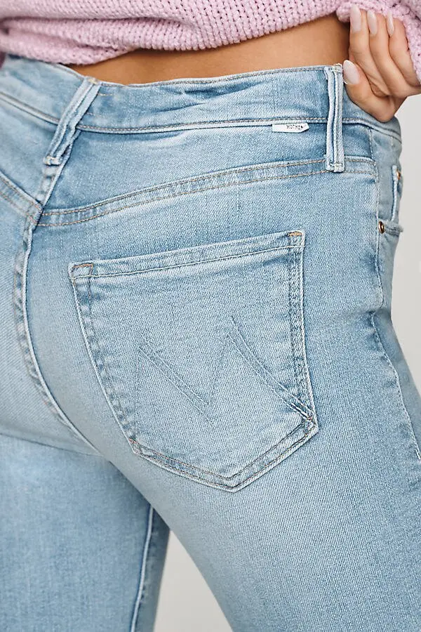 MOTHER Runaway Low-rise Slim Bootcut Jeans