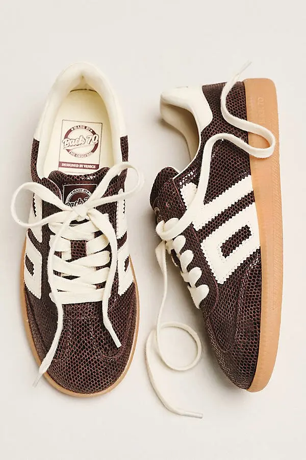 BACK 70 Cloud W26 Sneakers - Lizard Coffe Butter