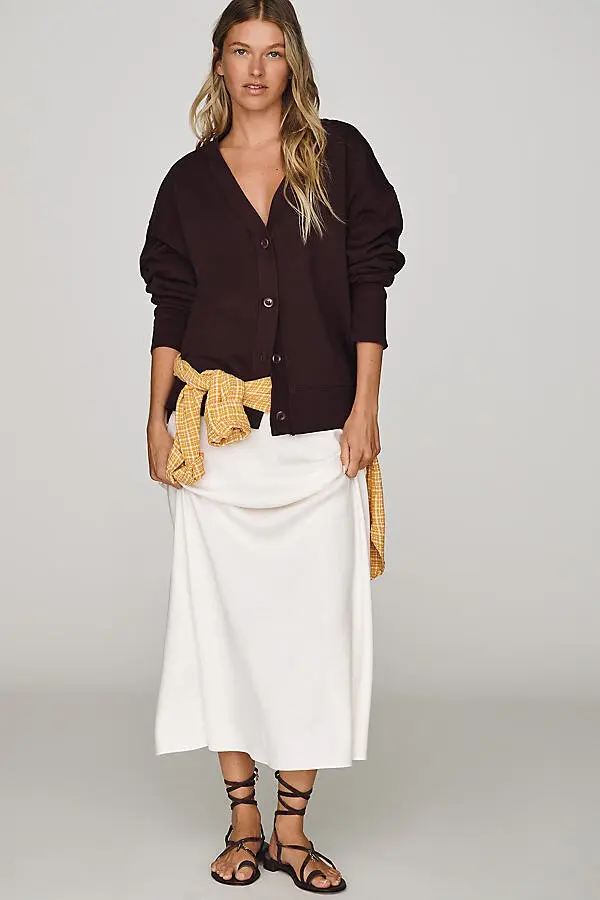 Citizens Of Humanity Cotton Fleece Cardigan Top