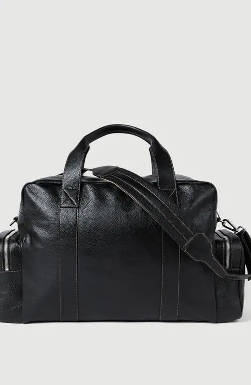 Brunello Cucinelli Grained Calfskin Leisure Bag