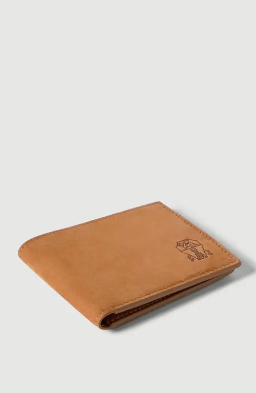 Brunello Cucinelli Nubuck Wallet