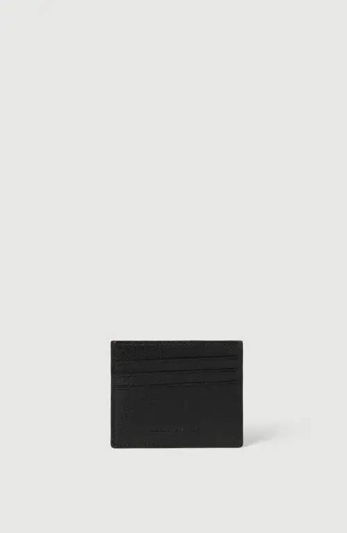 Brunello Cucinelli Brushed Leather Card Holder