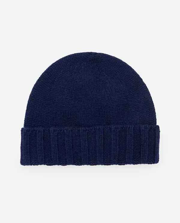 DRUMOHR Ribbed Knit Beanie - Blu