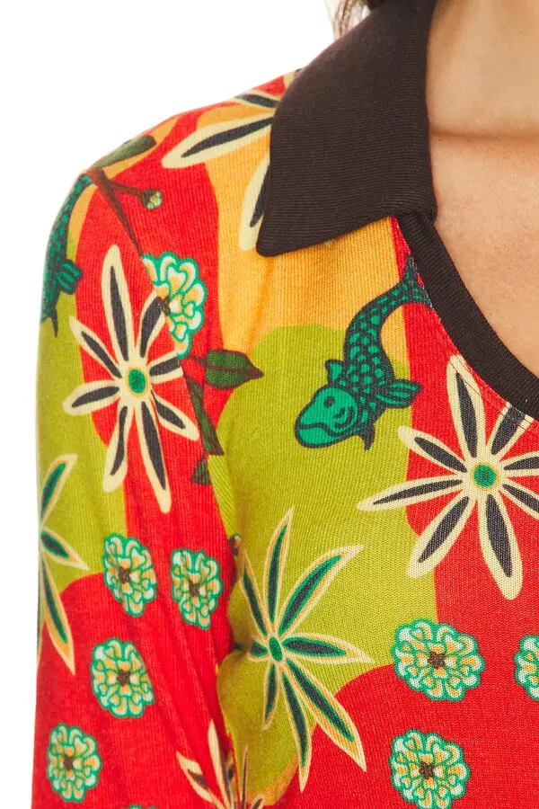SIEDRES Palma Long Sleeve Top - Multi