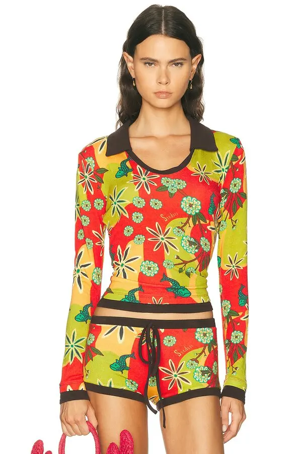 SIEDRES Palma Long Sleeve Top